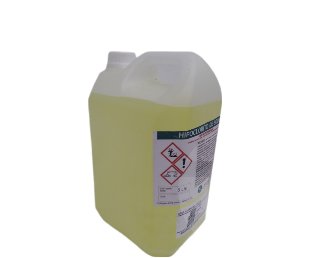 HIPOCLORITO DE SODIO X 5 LTS. | Total Química